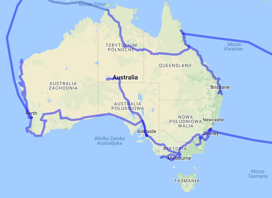 Autostop w Australii + informacje praktyczne - Na Nowej Drodze Życia